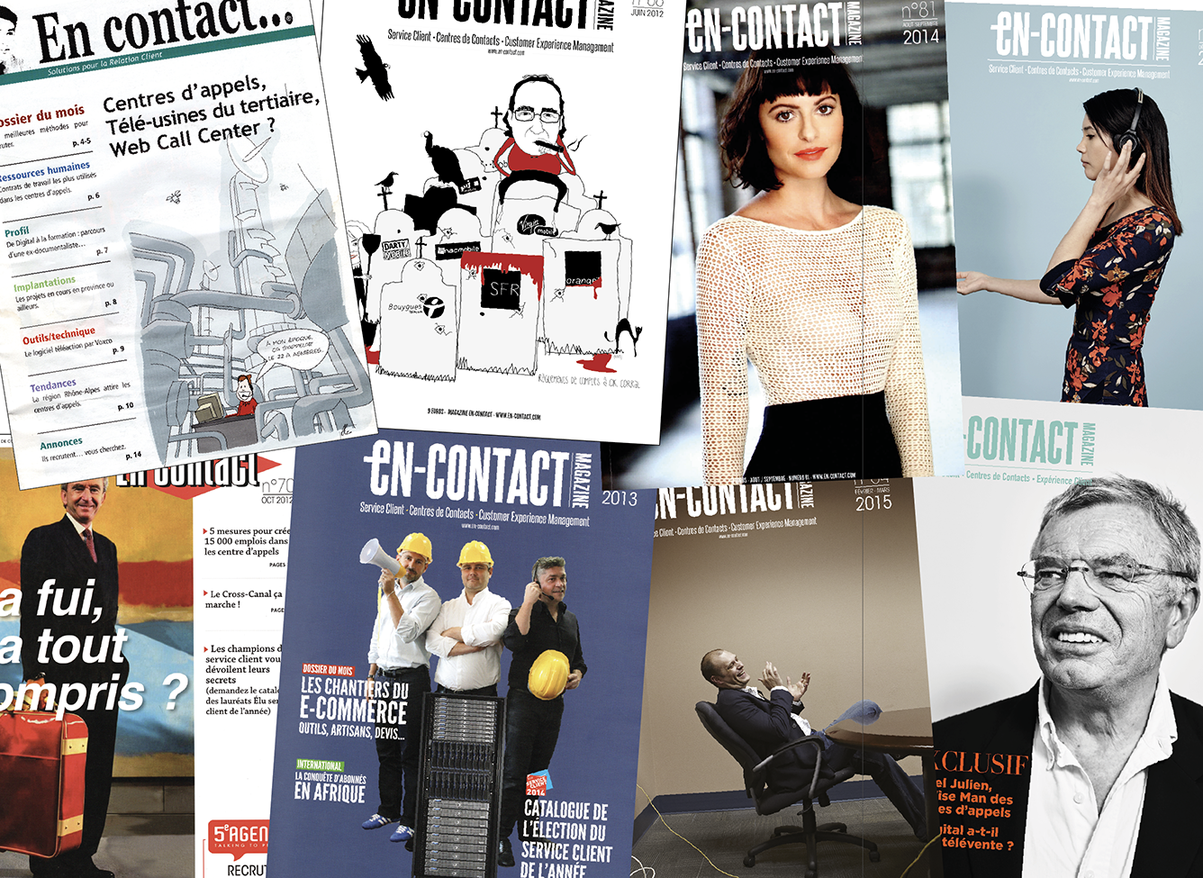 Covers and articles that left their marks in the life of our magazine ...