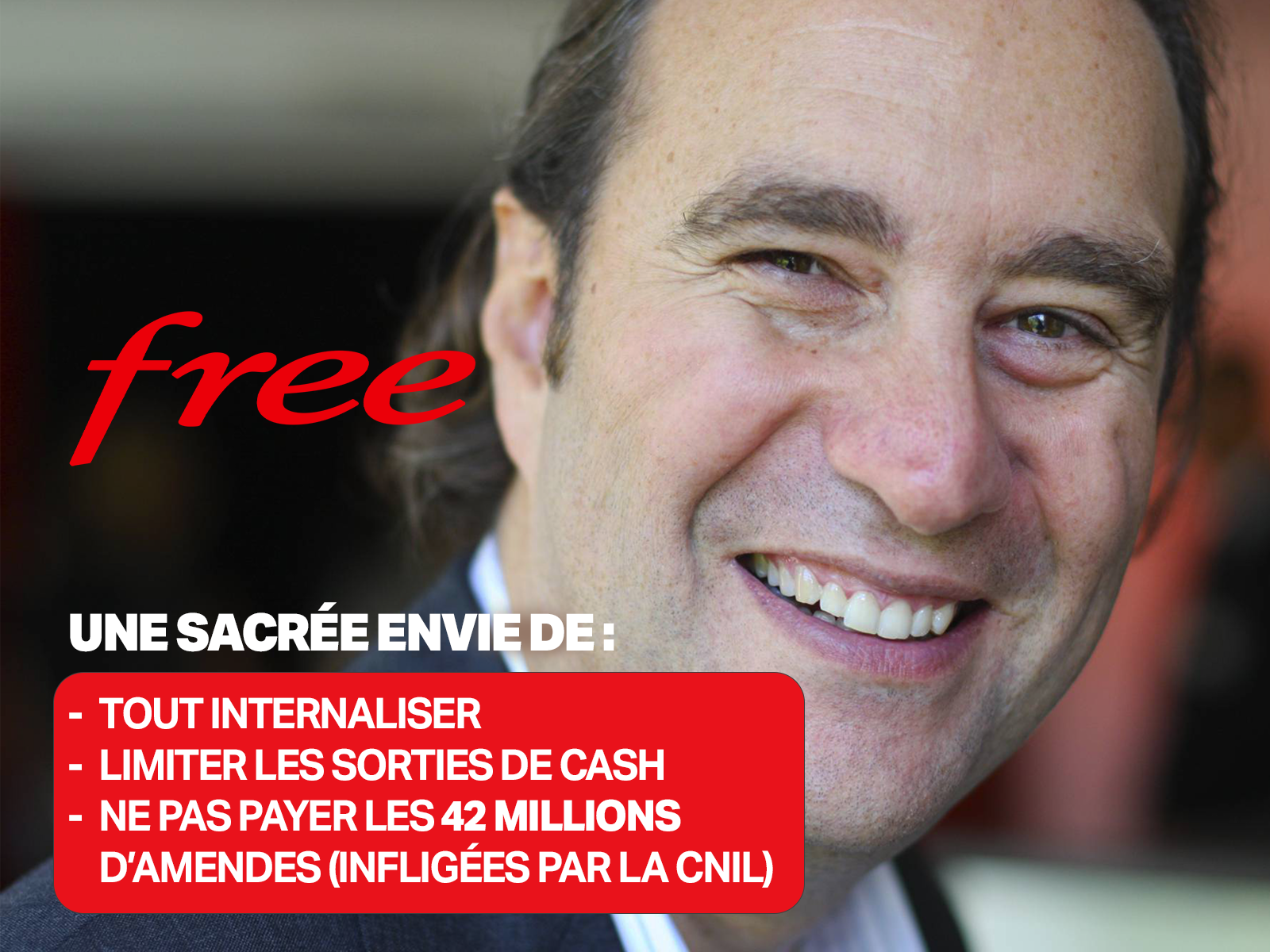 Xaviel Niel, PDG ultra protégé. Free, clients ultra hackés et ...